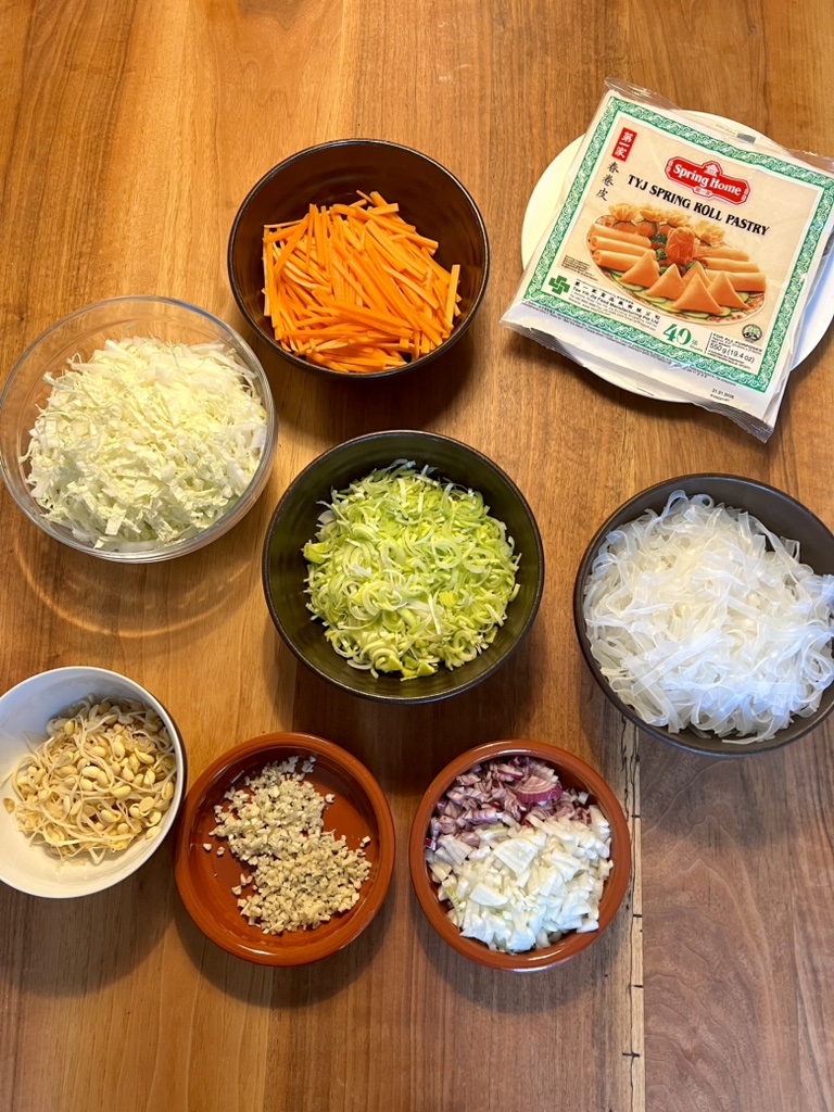 Vegetarian Spring Rolls – NextGen Cookbook