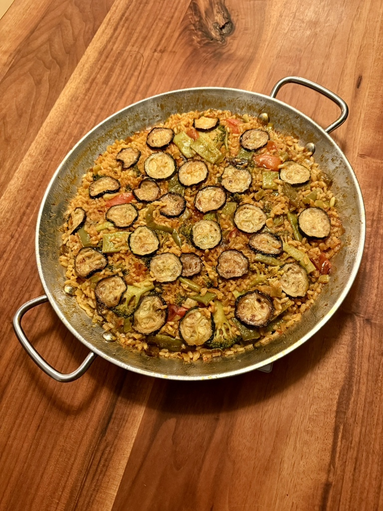 Paella de verduras – NextGen Cookbook