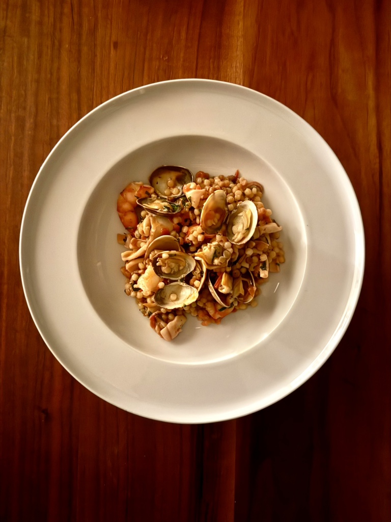 Fregola ai frutti di mare – NextGen Cookbook